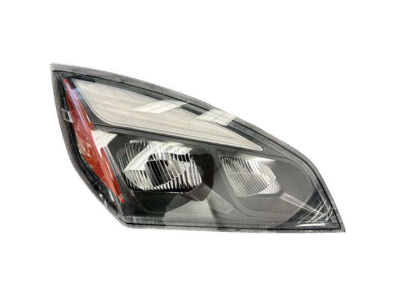 Freightliner Cascadia LED Headlight (2018+) | Black - TRUXCO INC